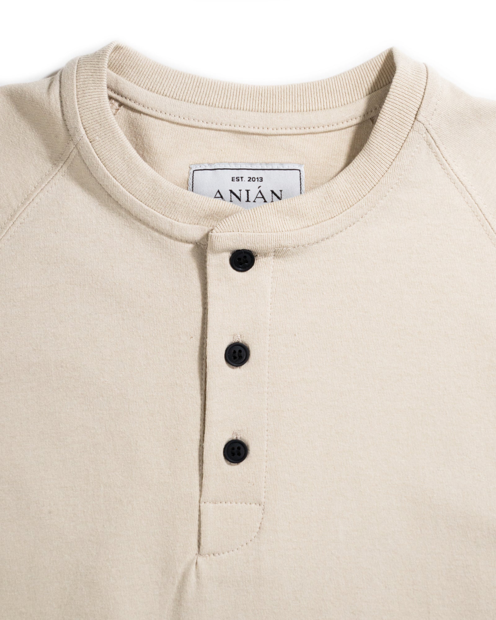 ANIAN MFG | The Circular Henley | Unisex | Cotton – ANIÁN