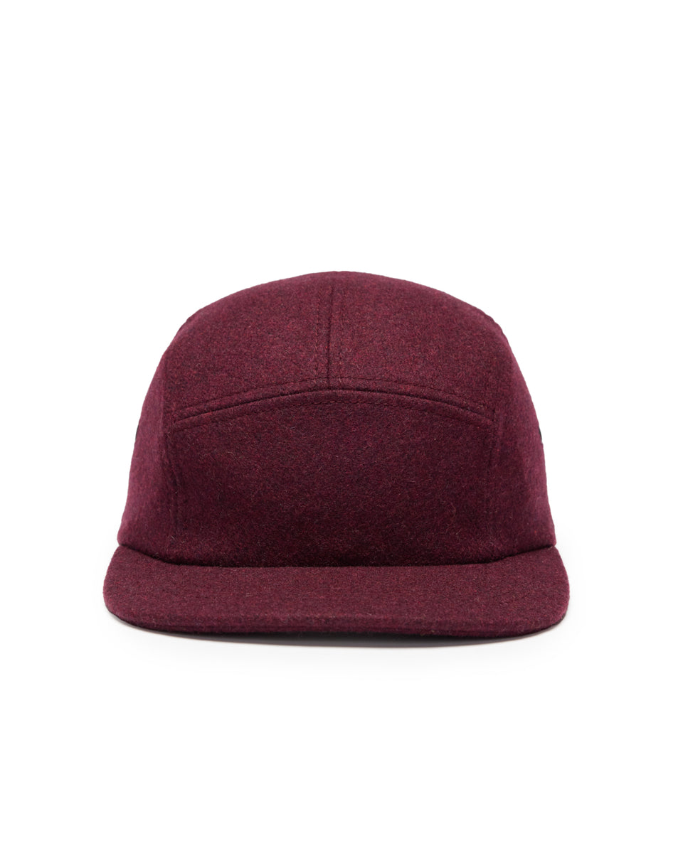ANIÁN | Melton Wool Hat | Wool Five-Panel Cap Made in Canada