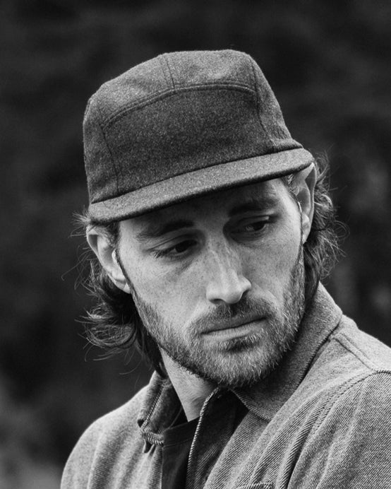 ANIÁN | Melton Wool Hat | Wool Five-Panel Cap Made in Canada