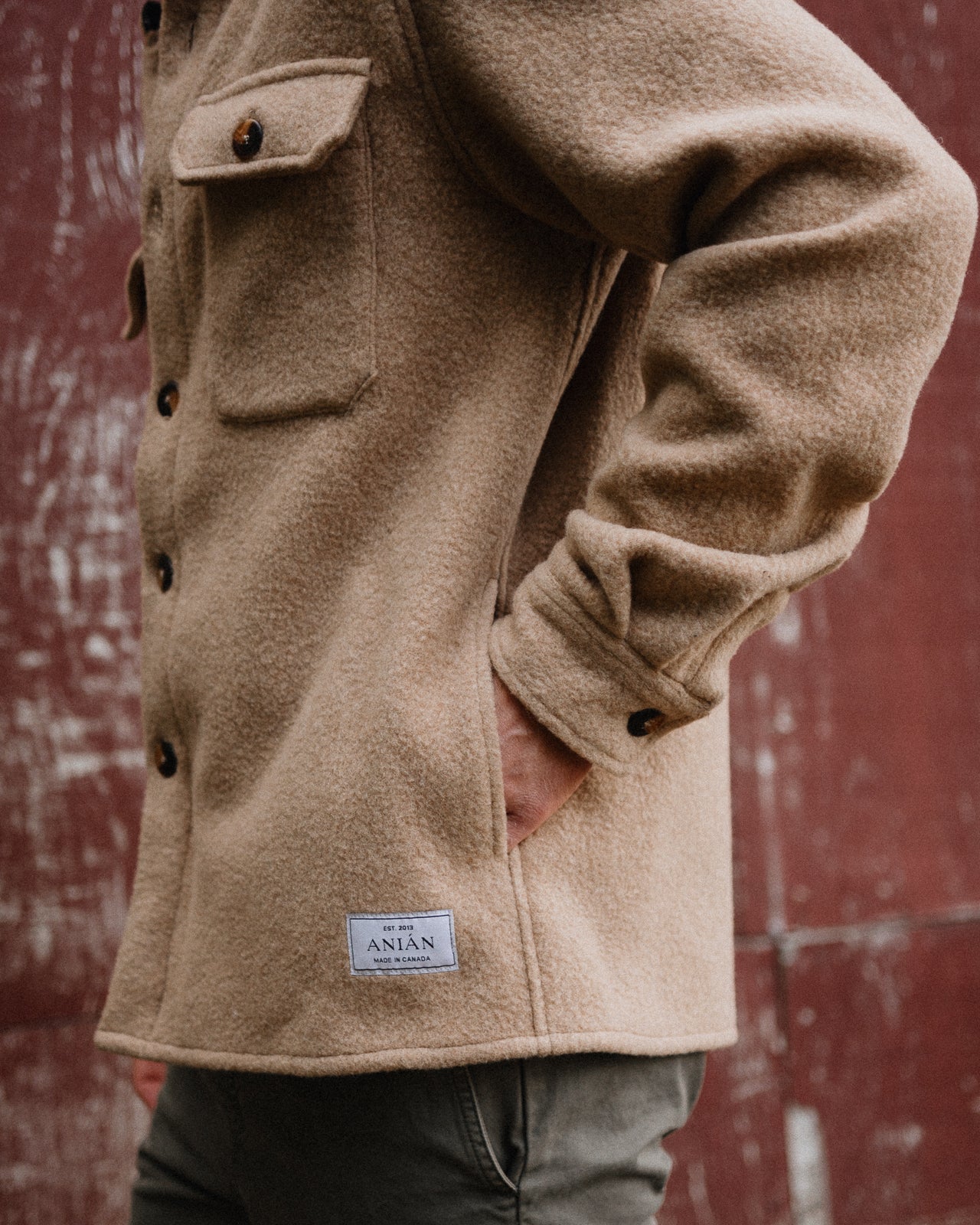 ANIÁN | The Field Coat | Wool Coat